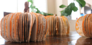 How to a Make Fall Pumpkin Craft Centerpiece from Old BooksKids Crafts ...